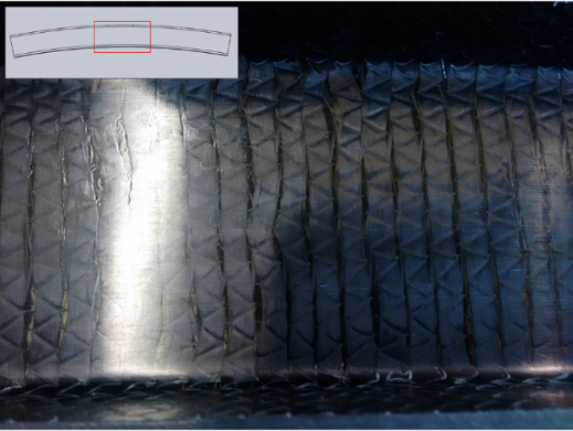 Preform development of dry fabrics for manufacturing of large ...