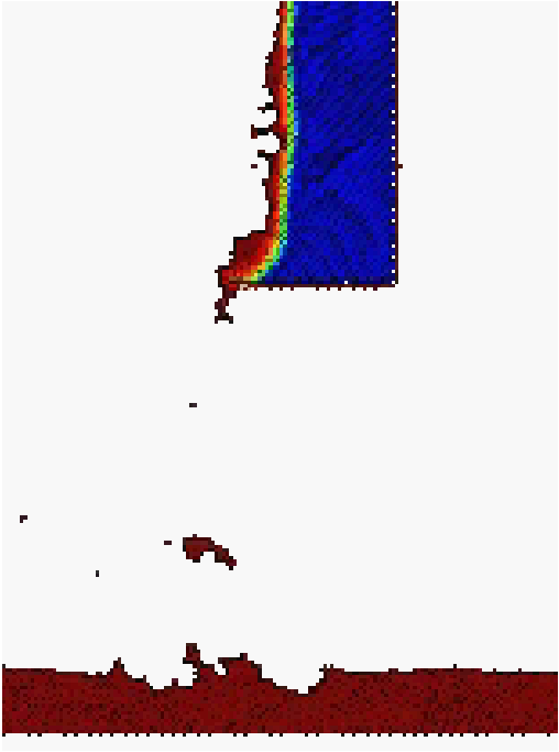 Melting and spread of polymer in fire with the particle finite element method - Onate et al ...