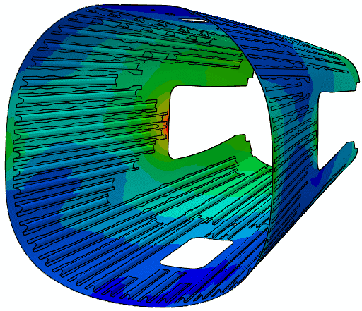 Curing distortion simulation applied to thermoset CFRP components ...