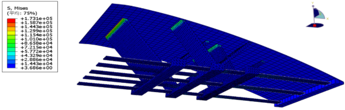 Design and structural analysis for a camber-morphing wing with ...