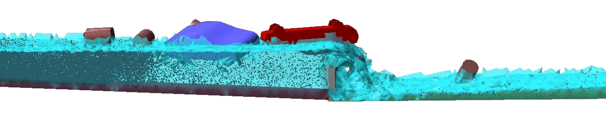 Lagrangian analysis of multiscale particulate flows with the particle finite element method ...