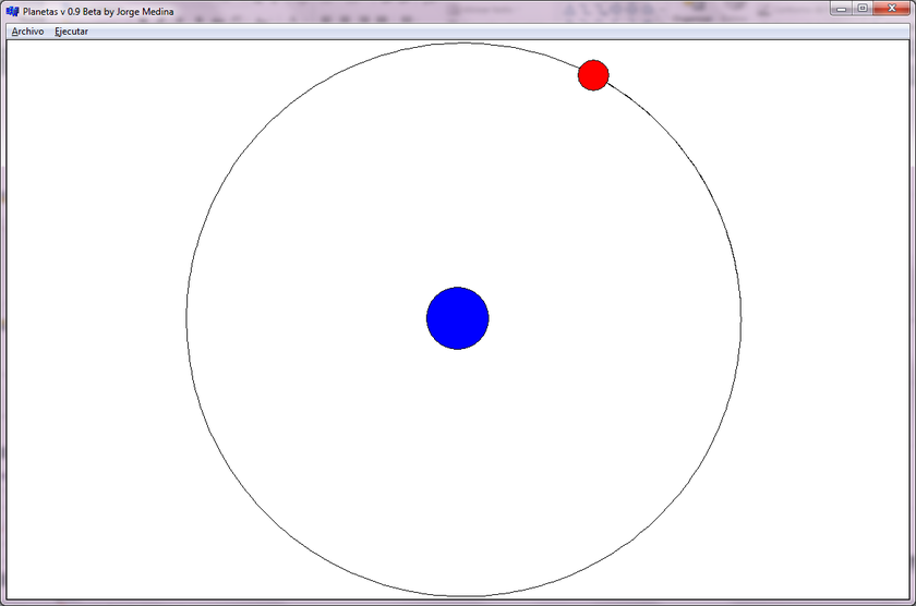 Application of the Verlet method for the simulation of a gravitational ...