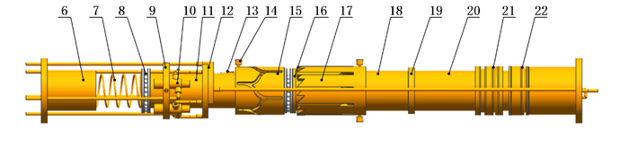 Structure design and performance analysis of downhole hydraulic decoder ...