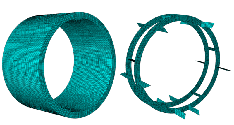 Determination of local stiffness for the joint of tunnel lining in the ...